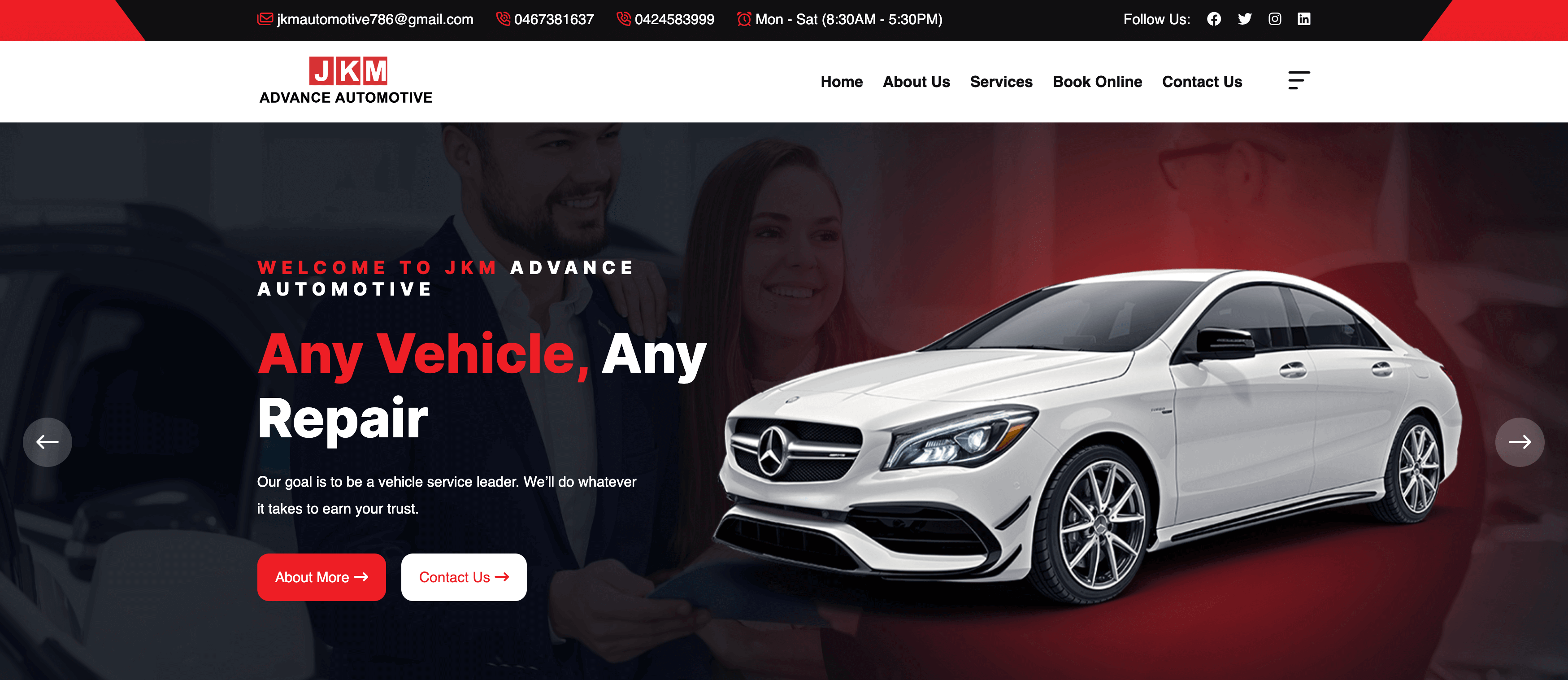 JKM - ADVANCE AUTOMOTIVE